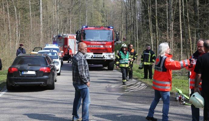 Unfall zwischen Bretten und Stein - Strecke war gesperrt, Fahrerin ...