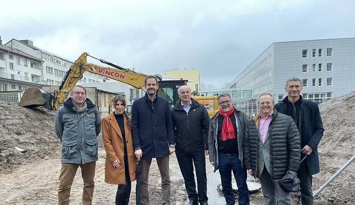 Ende 2026 soll das neue Verwaltungsgebäude für den Sozialbereich des ...